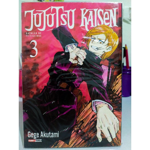 Jujutsu Kaisen vol. 3 - Mangá | Shopee Brasil