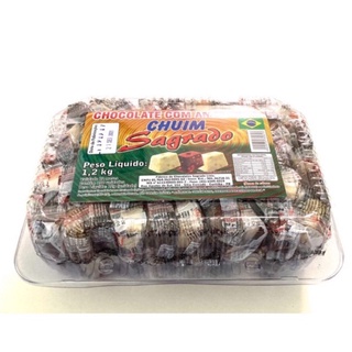 Chocolate Chuim 100 unidades de 12gramas cada - 12 Meses de Válidade ...