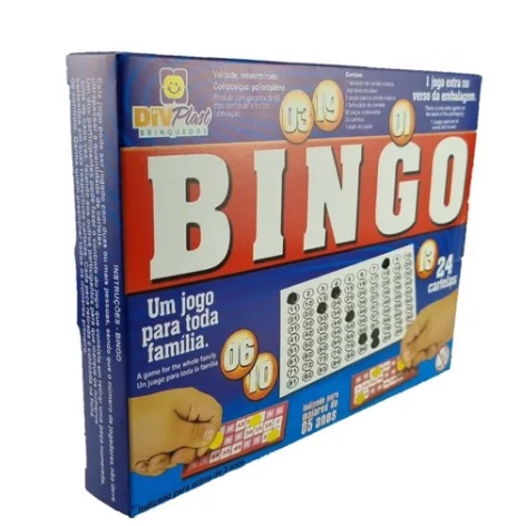 Jogo Bingo Tabuleiro Profissional | Estratégia | Shopee Brasil
