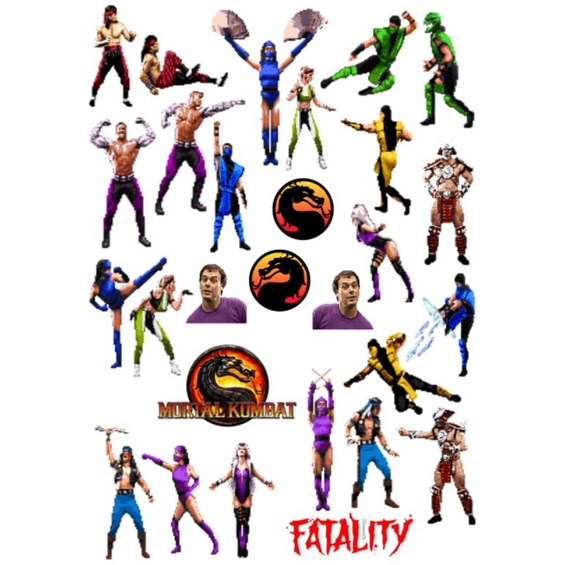 Stickers MK ver01 | Shopee Brasil