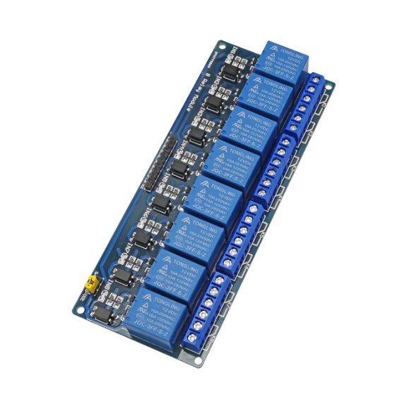 Rele 8 Canais 5v Para Arduino Shopee Brasil 
