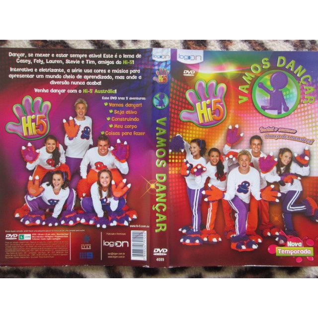 DVD - Hi5 VAMOS DANÇAR / Nova Temporada / Original | Shopee Brasil