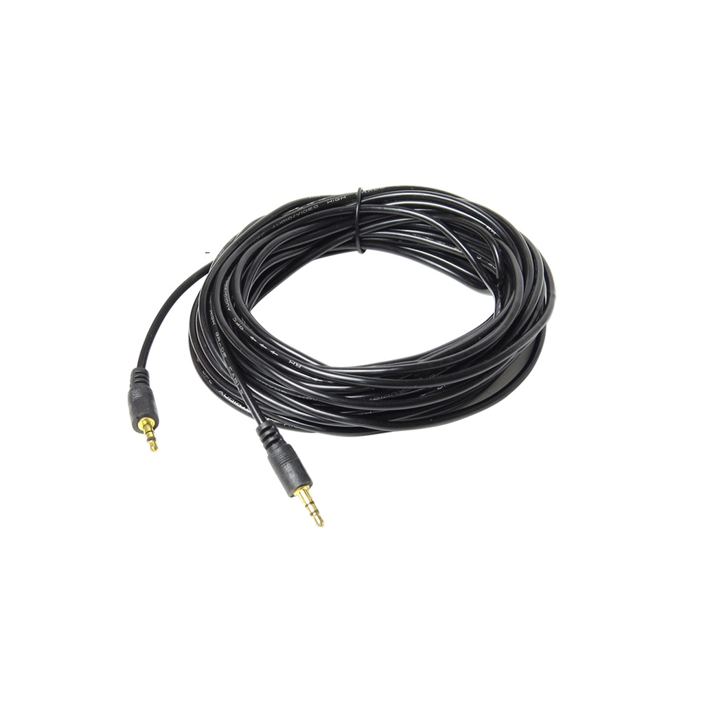 Cabo Auxiliar Audio Estéreo P2 X P2 Macho 10m Metros Aux Som | Shopee ...