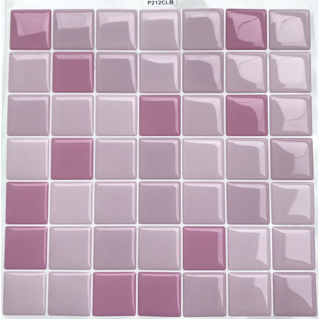 Pastilha Adesiva Rosa Claro Resinada Kit 4 Placas | Shopee Brasil