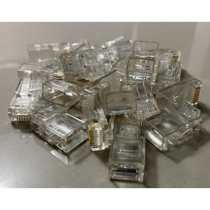 Conector Rj45 - Marca Ydtech - Cada Pacote 20peças. (fotos Do Produto ...