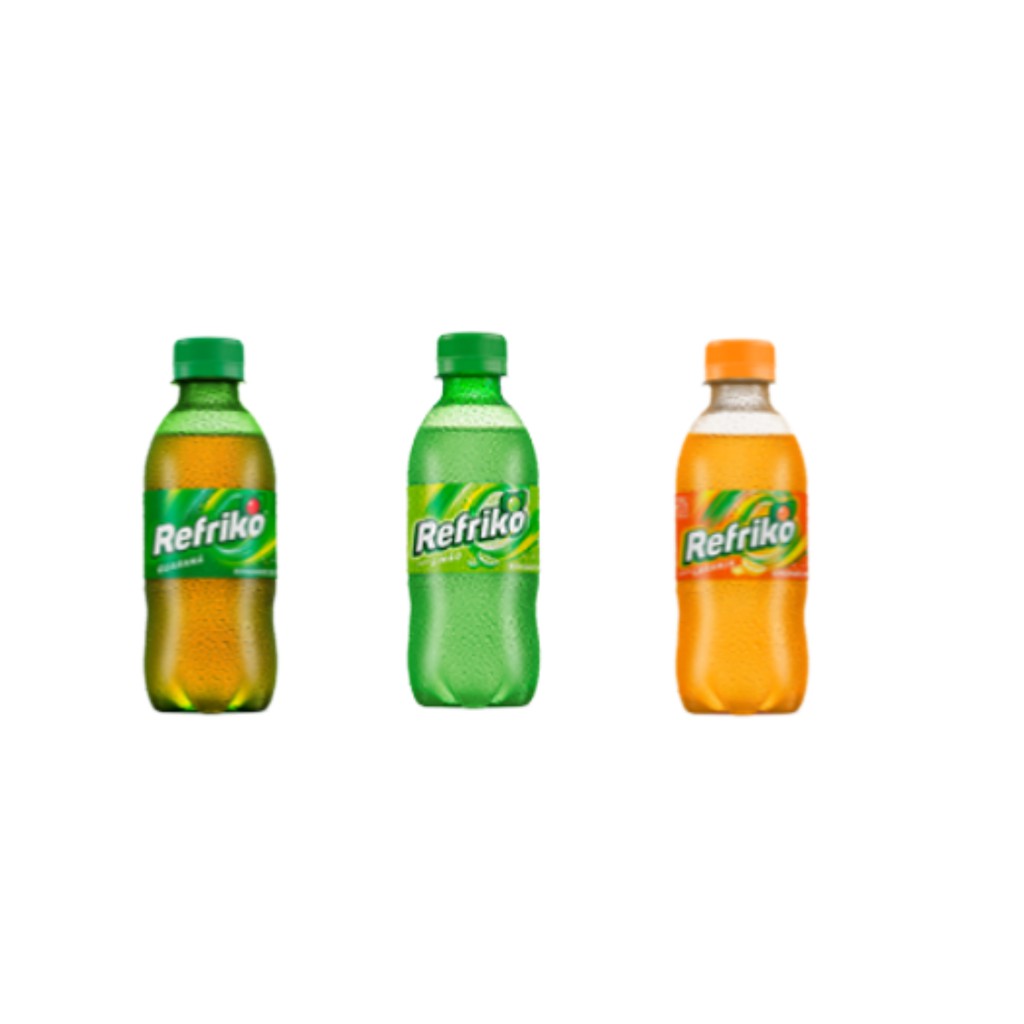 Refrigerante Refriko sabores Guaraná, Limão e Laranja 250 ml | Shopee ...
