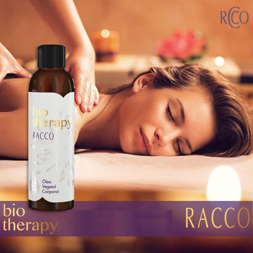 Óleo Vegetal Corporal Massagem Bio Therapy Vegano Racco 150 Ml (1086) | Shopee Brasil