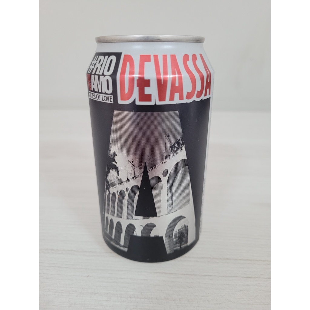 lata coleção cerveja Devassa Rio eu te amo ( A ) - 350ml | Shopee Brasil