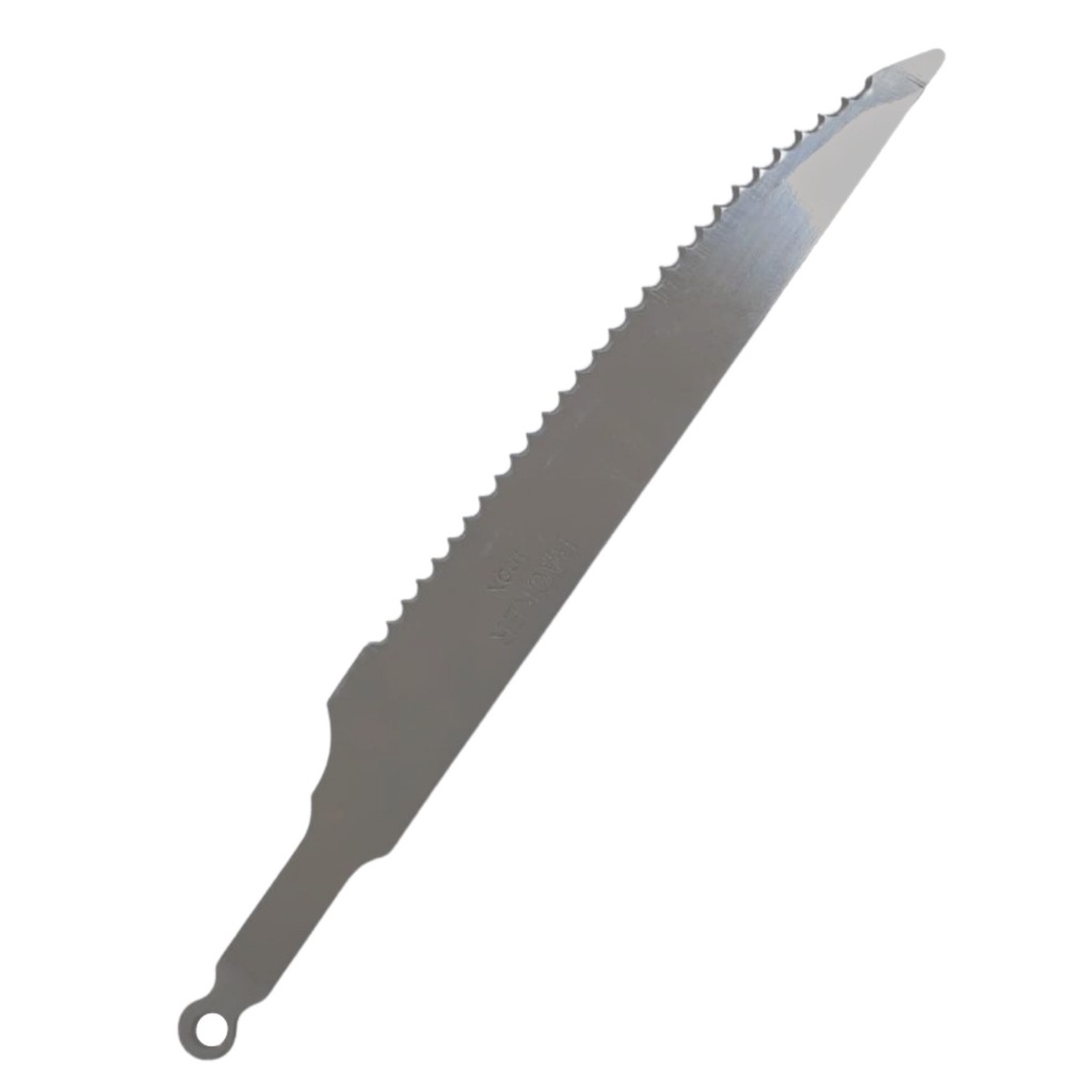 Kit Com 100 Lâminas Faca De Serra Sem Cabo Backer Inox | Shopee Brasil