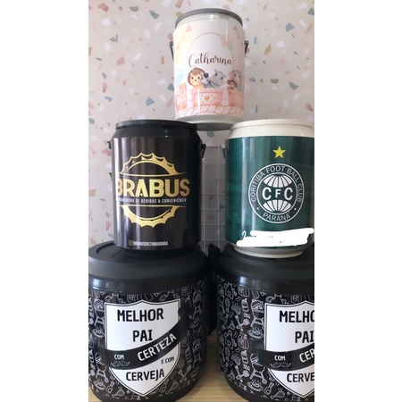 Cooler personalizado com o tema que quiser | Shopee Brasil