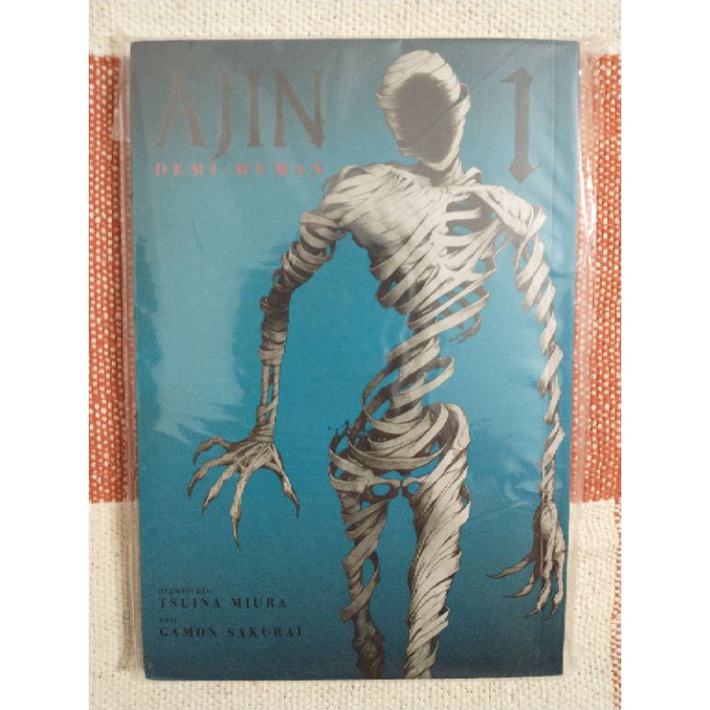 Mangá Ajin volumes 1 2 3 (pacote) | Shopee Brasil