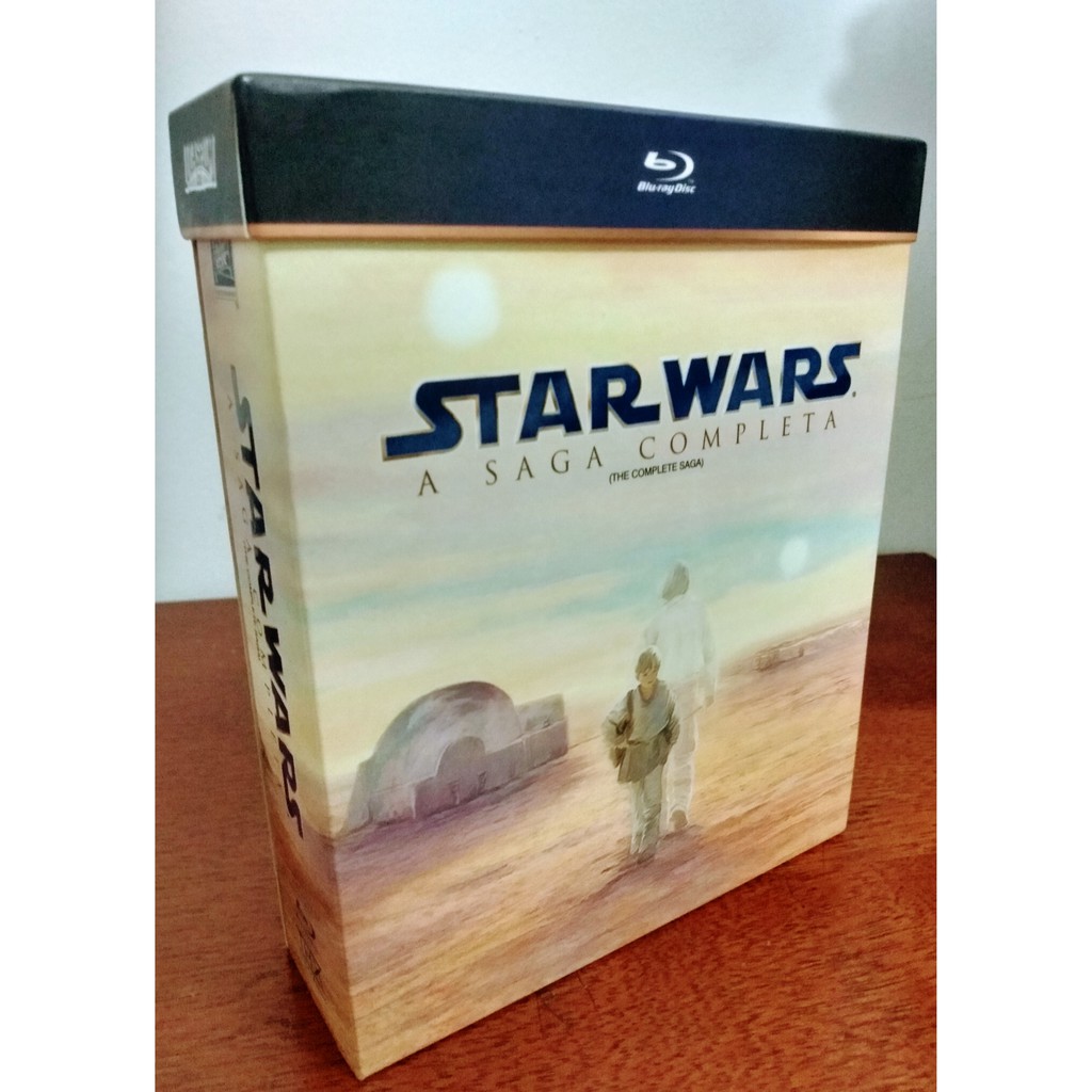 Box Star Wars "A Saga Completa" (Bluray) | Shopee Brasil