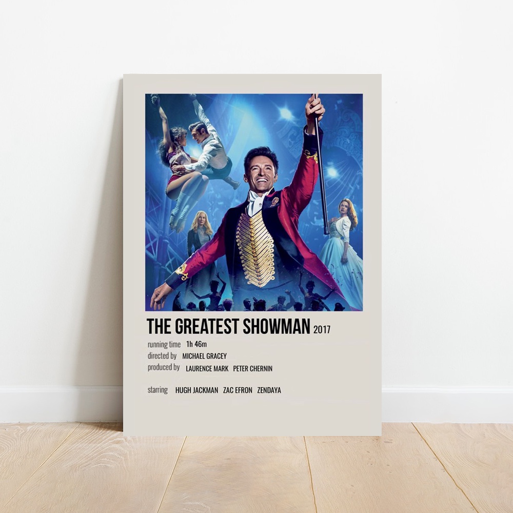 Quadro Placa Decorativa Personalizado Filme O Rei Do Show The Greatest ...