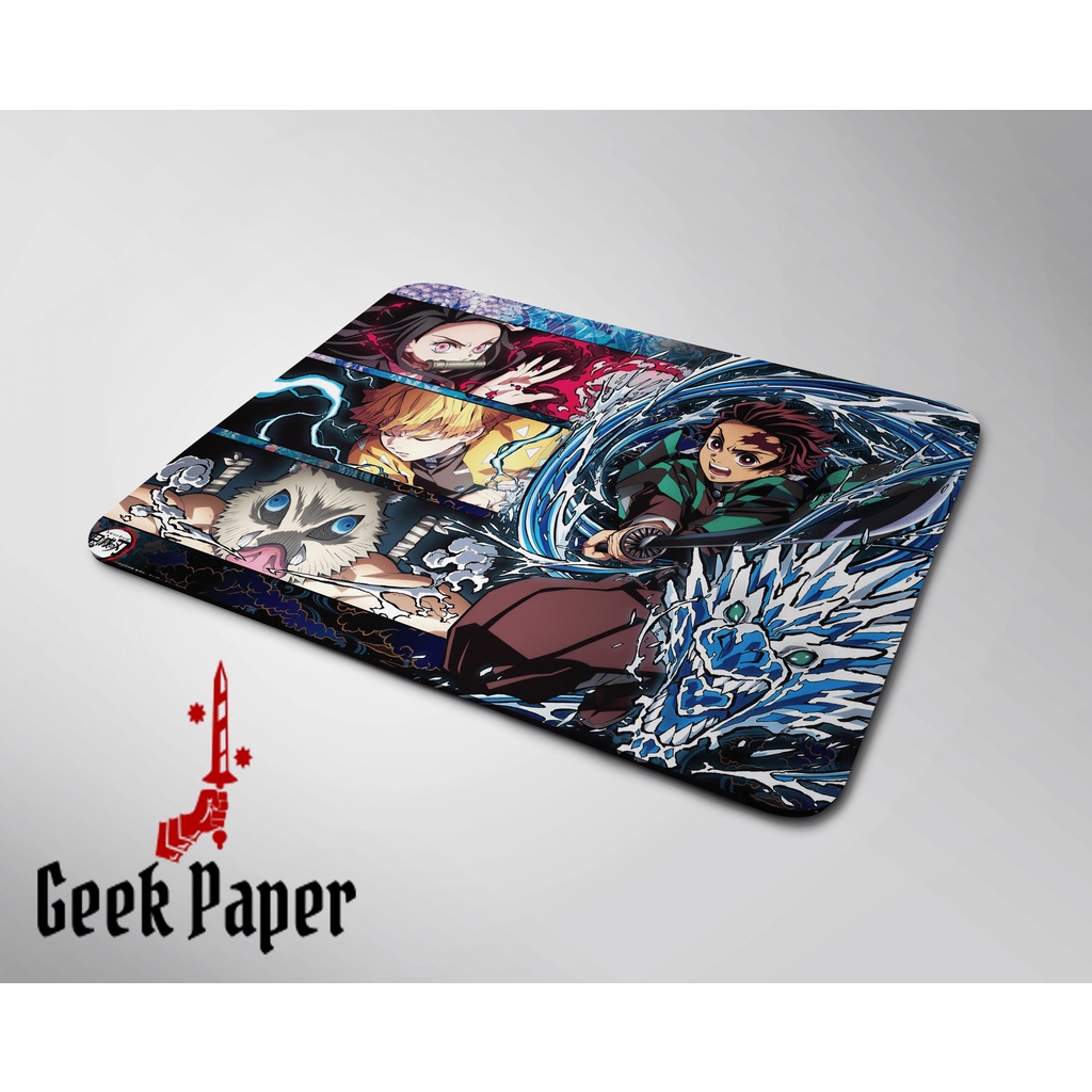Mouse Pad Coleção Kimetsu no Yaiba Demon Slayer KNY Anime Mangá Tanjiro ...
