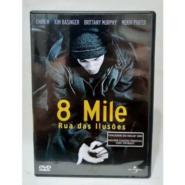 DVD 8 Mile - Rua das Ilusões - Eminem - Dublado / Original | Shopee Brasil