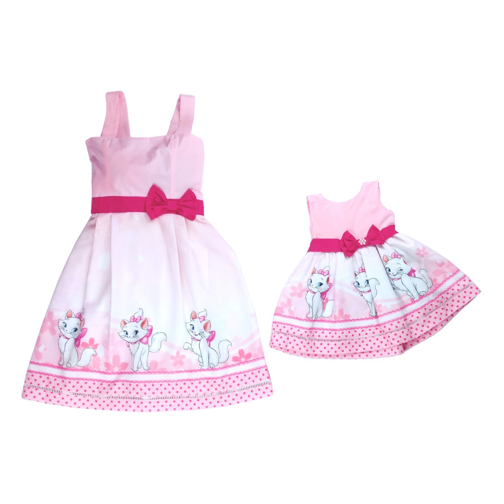 kIt Mãe e Filha Gatinha Marie Festa Infantil Temática | Shopee Brasil