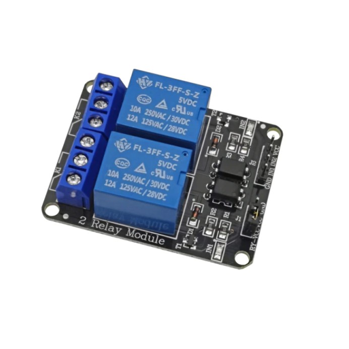 Rele 2 Canais 5v Arduino | Shopee Brasil