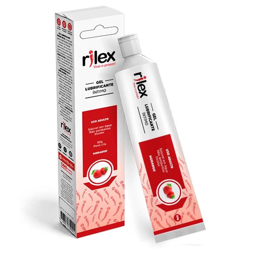 Gel Lubrificante Intimo Rilex 50g Sabores | Shopee Brasil