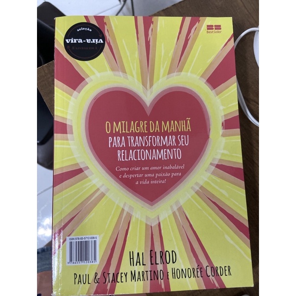 Livro O Milagre Da Manhã E O Milagre Da Manhã Para Transformar Seu