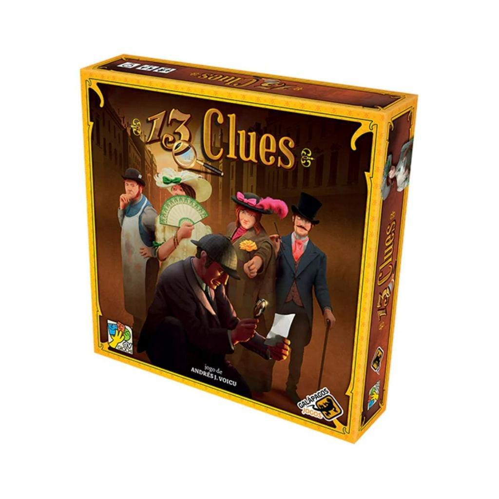 Board Game 13 Clues Galápagos Jogo de Investigação | Shopee Brasil