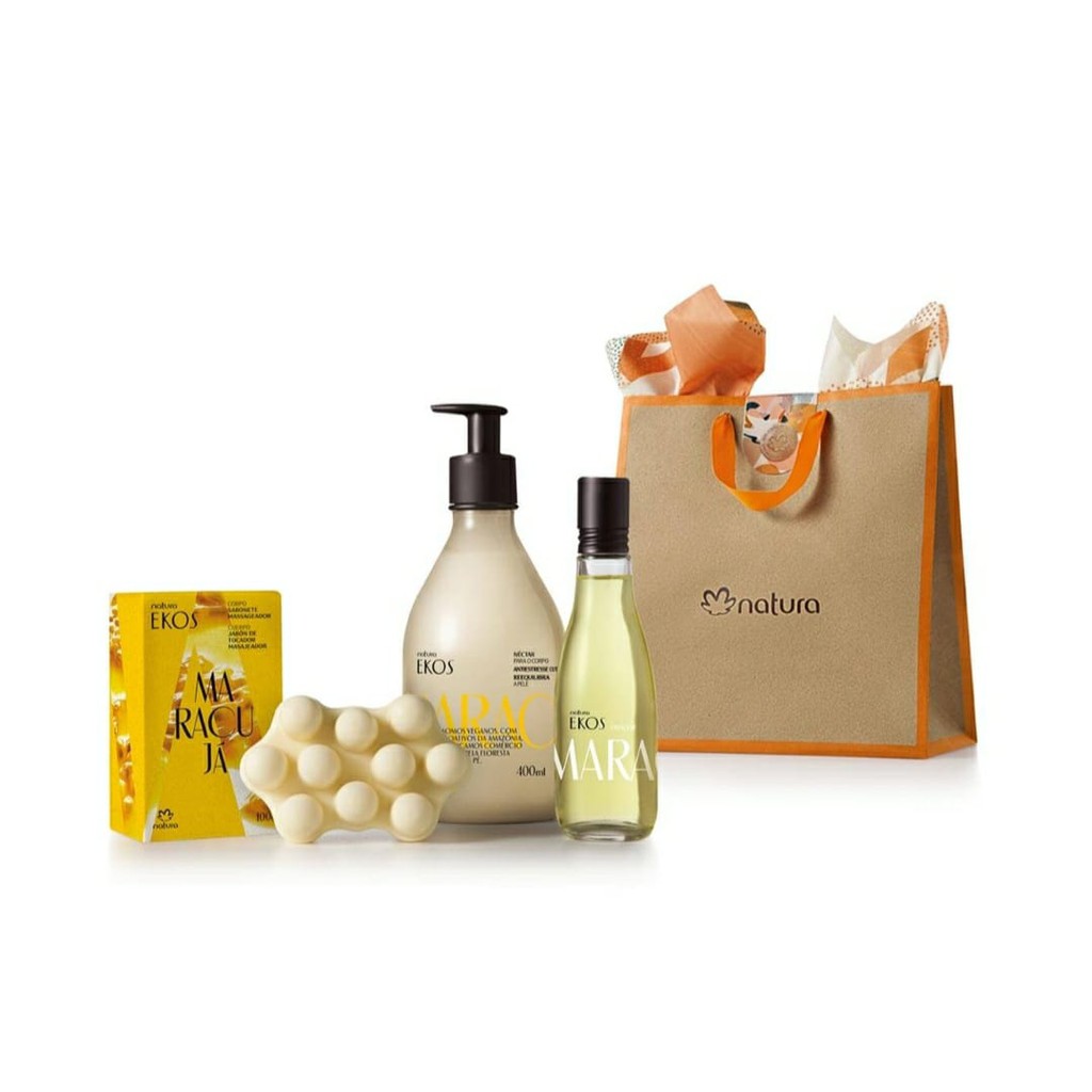 KIT PRESENTE EKOS MARACUJÁ NATURA | Shopee Brasil