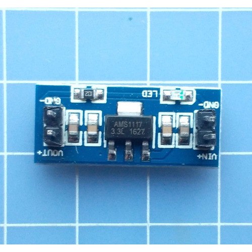 Módulo Regulador De Tensão 3.3v Ams1117 Arduino | Shopee Brasil