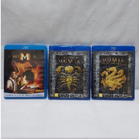 Coleção A Múmia (3 filmes em Bluray) Mídia Física. | Shopee Brasil