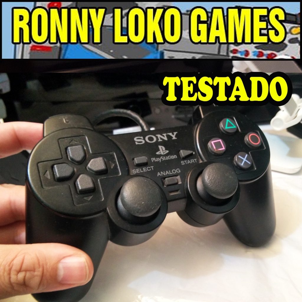 Controle Ps2 Original | Shopee Brasil