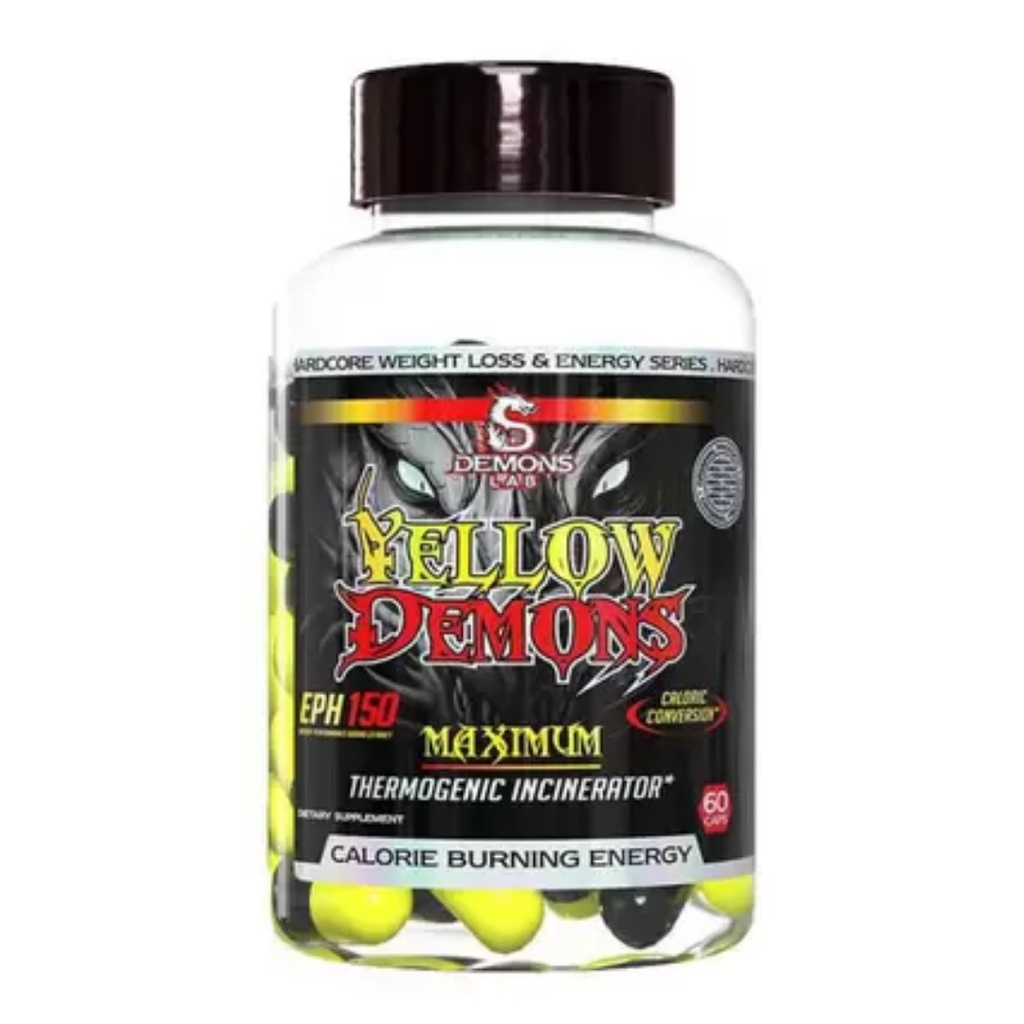 Yellow Demons 150 EHP 60 cáps - Demons Lab | Shopee Brasil