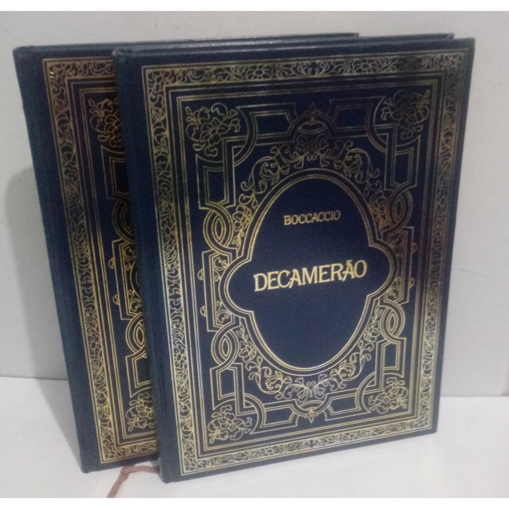 Decamerão ( Decameron ) 2 Volumes Vários Contos de Amor Em Decamerão ...