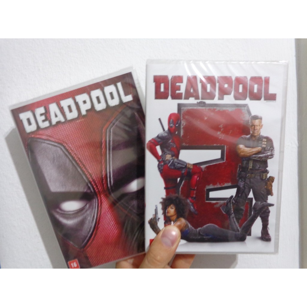 Coleção Deadpool 1 E 2 Dvd Lacrados e Originais | Shopee Brasil