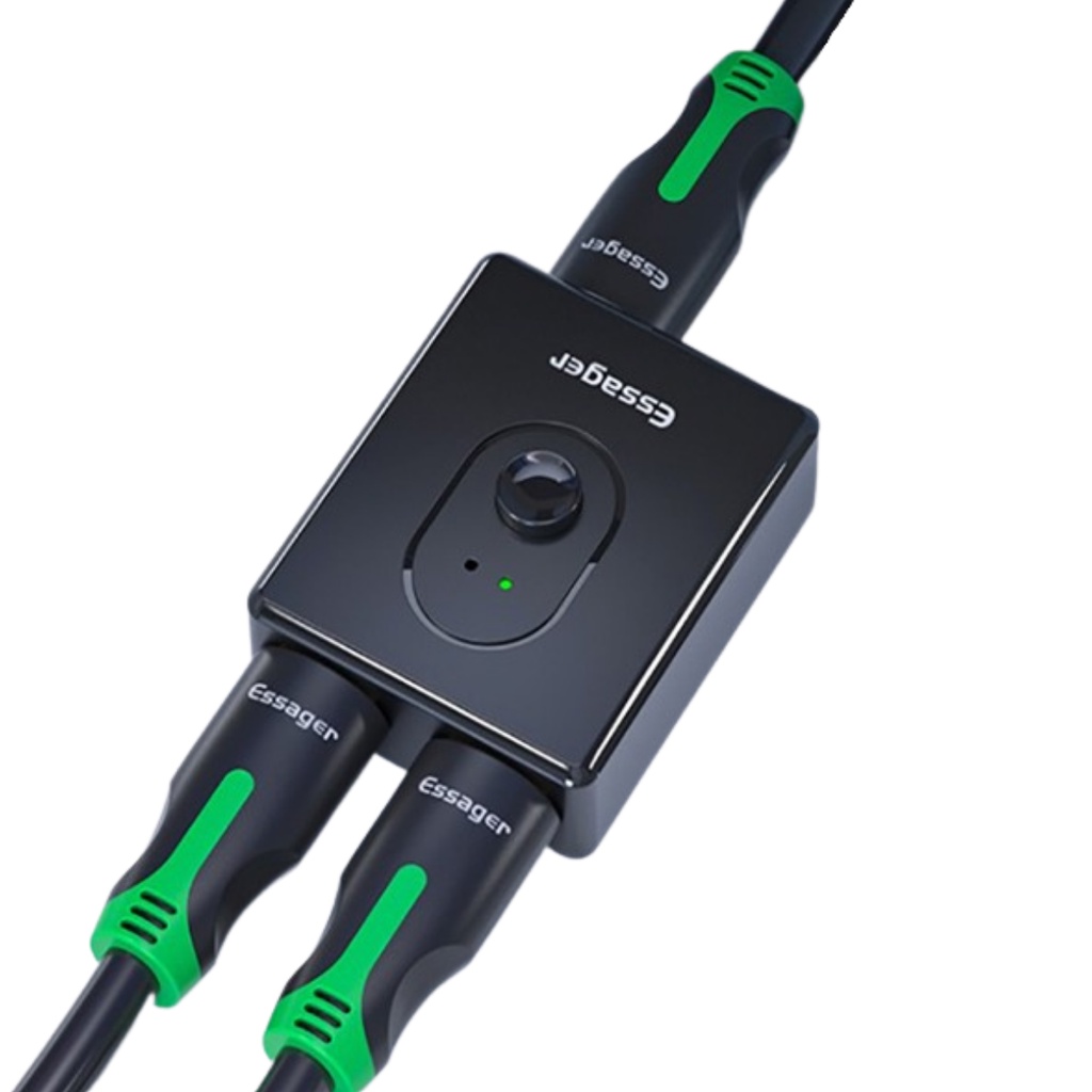 Splitter Divisor Switch Hdmi 1x2 2x1 4k Full Hd Bidirecional Novidade ...