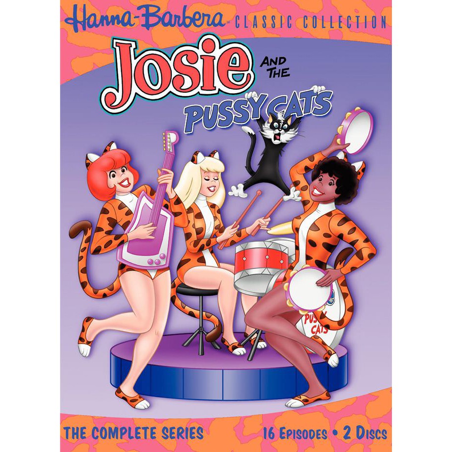 DVD Josie e as Gatinhas (1970) Completo 16 Eps Dublado - Hanna Barbera | Shopee Brasil