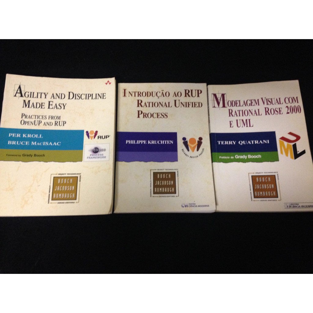 kit 3 livros agility and discipline made easy + modelagem visual com ...