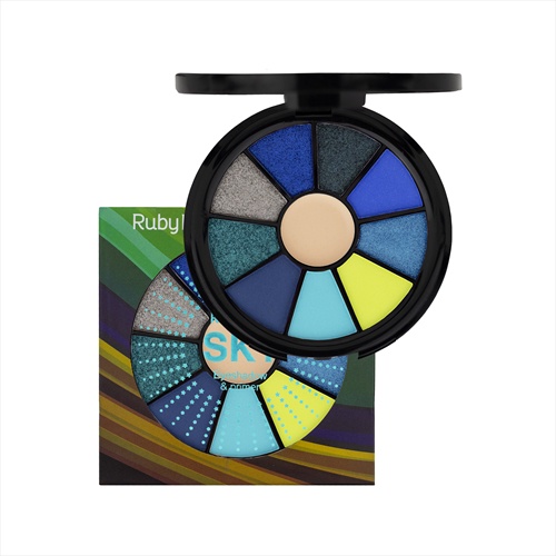 Ruby Rose Mini Sky - Paleta de Sombras | Shopee Brasil