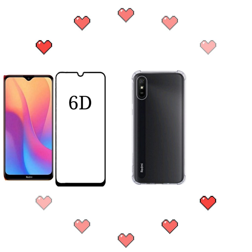 Película de vidro Temperado 6d Xiaomi Redmi 9A 10a +Capa Capinha Impacto Anti Choque | Shopee Brasil