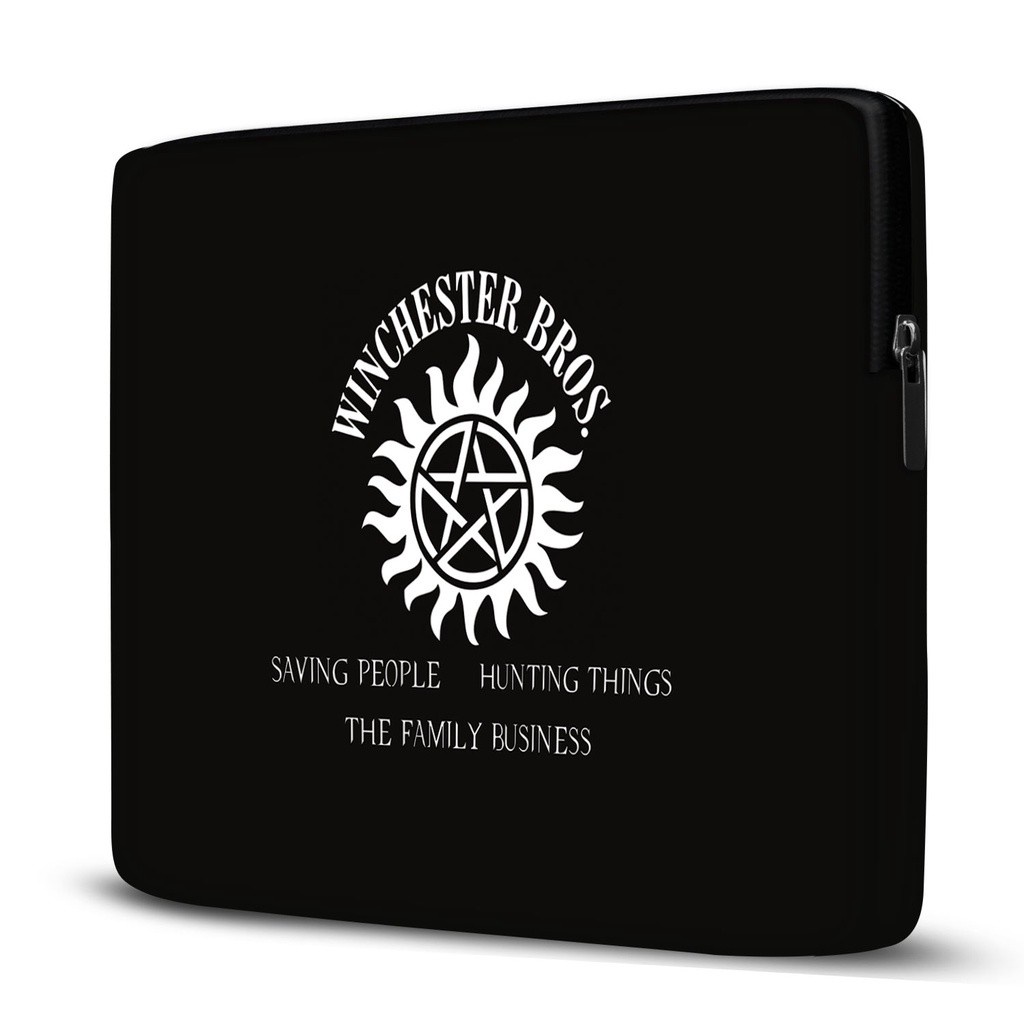 Capa Pasta Maleta para Notebook em Neoprene - Supernatural Winchester ...