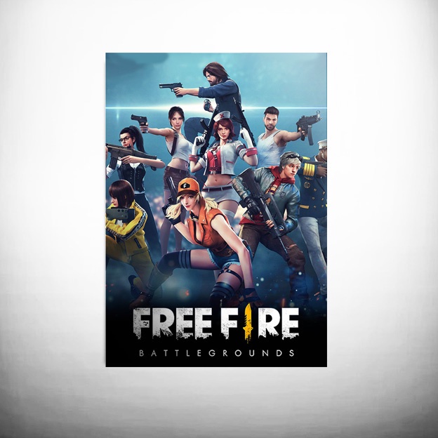 Poster Adesivo Jogo Garena Free Fire | Shopee Brasil