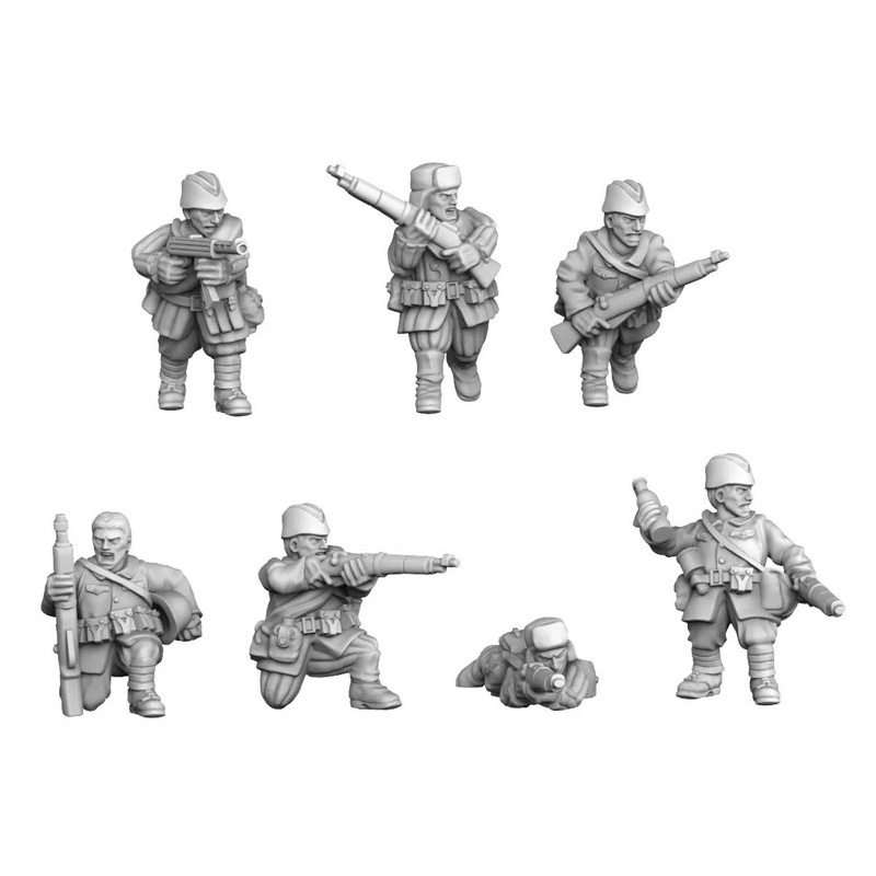 Miniaturas para Wargames RED Army Russia Bolt Action Flames of war ...