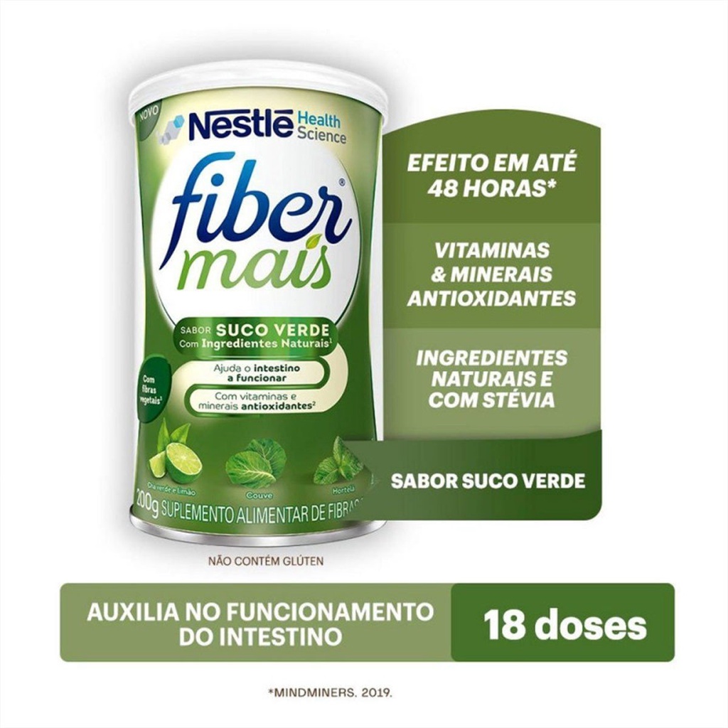 Resource Fiber Mais Suco Verde 200G | Shopee Brasil