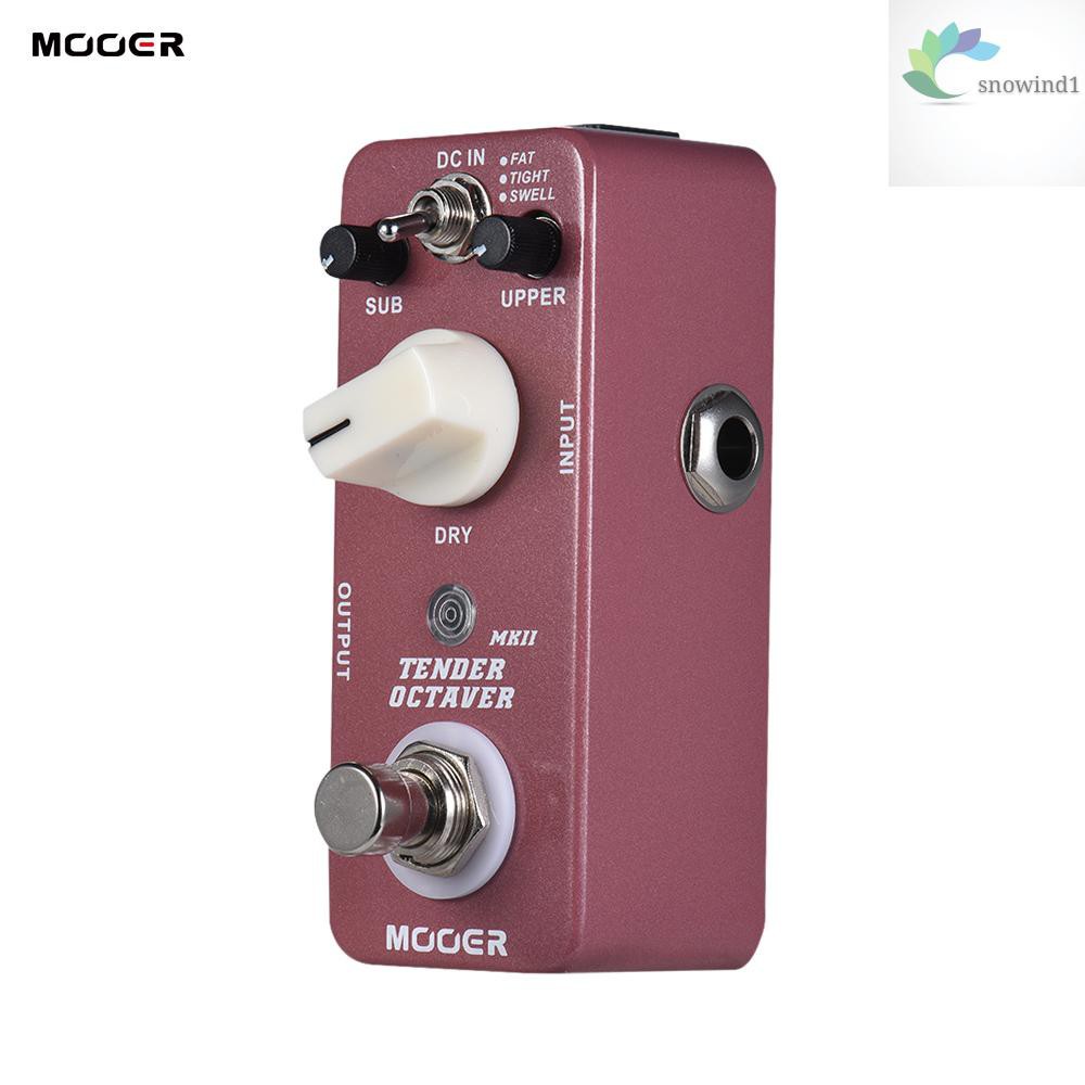 Mooer Pedal De Efeito De Guitarra Mooer Octave Mkii Para Guitarra 3 ...