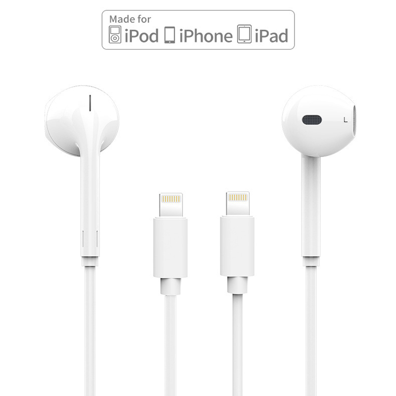 Fone De Ouvido Com Fio Com Microfone Para Iphone 12 Apple Iphone 11 Pro ...