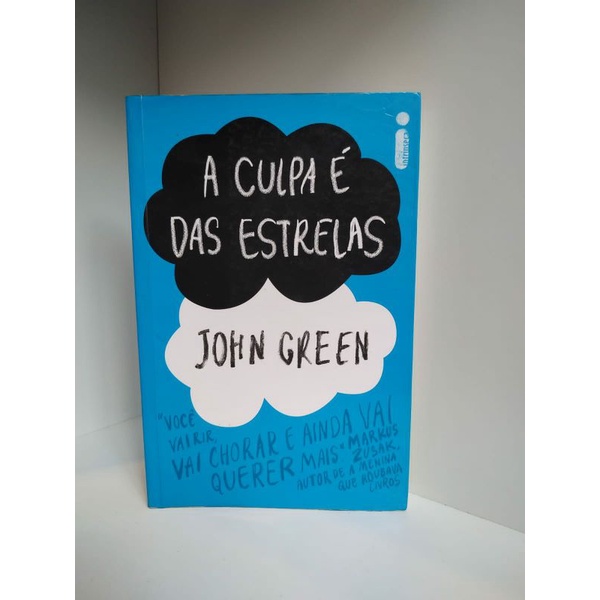 Livro John Green A Culpa É Das Estrelas Shopee Brasil
