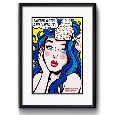 Quadro Katy Perry Letra Musica Pop Arte Decoracao Paspatur | Shopee Brasil