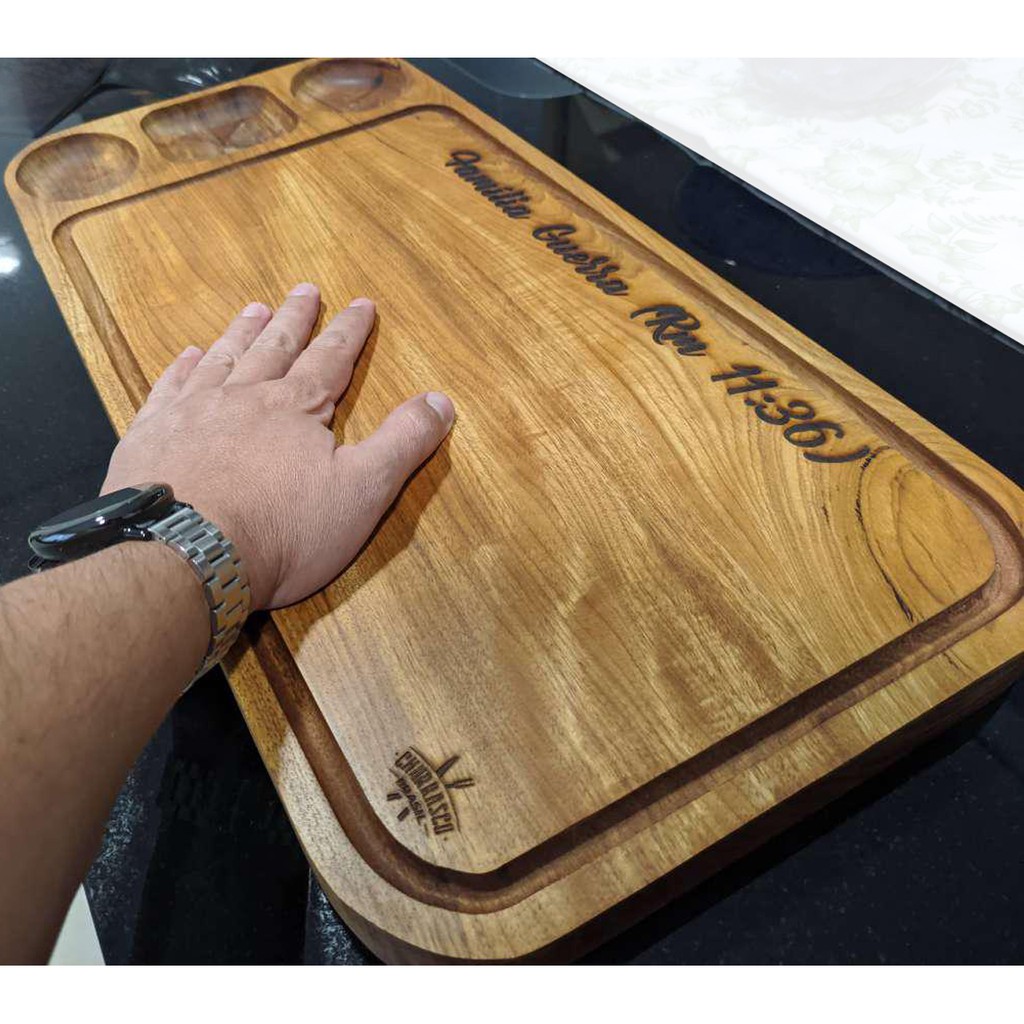 tabua de carne em madeira personalizada para churrasco, tradicional 3 ...