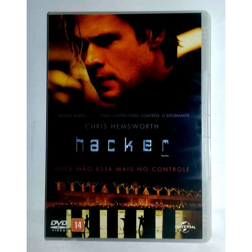Dvd - Hacker - Chris Hemsworth - Original | Shopee Brasil