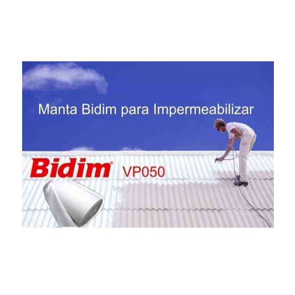 Manta Bidim 10m VP05 Impermeabilização Telhado - 10 metros | Shopee Brasil