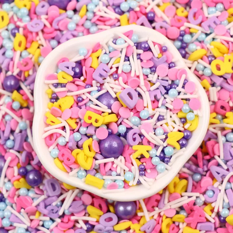 Bolas De Açúcar Coloridas Comestíveis Pérola DIY Assprinkles Bolos ...
