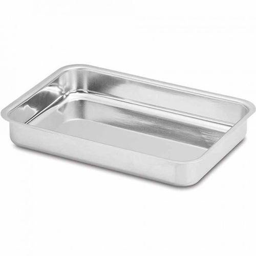 Forma de Bolo Retangular Com Borda Alta Nº 2 em Alumínio | Shopee Brasil