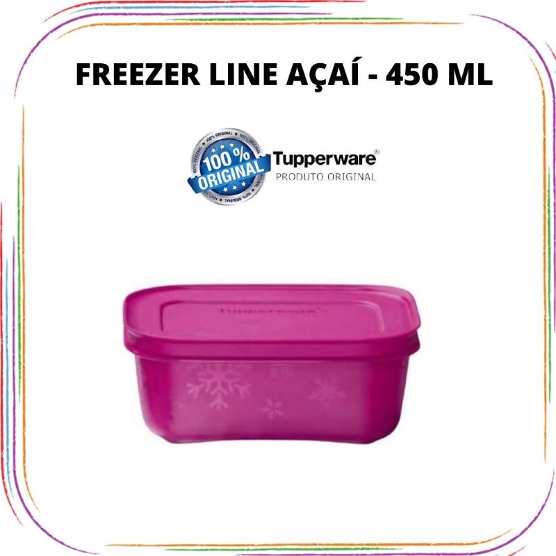 Tupperware Freezer Line - 450 ml | Shopee Brasil